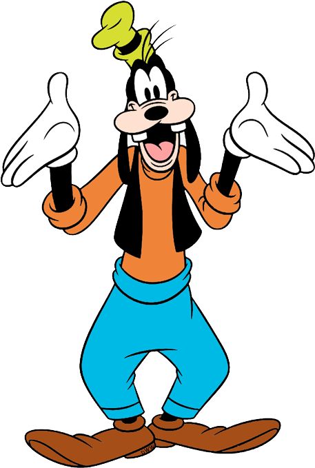 New Goofy Shrugging Clipart - Full Size Clipart (#2657107) - PinClipart