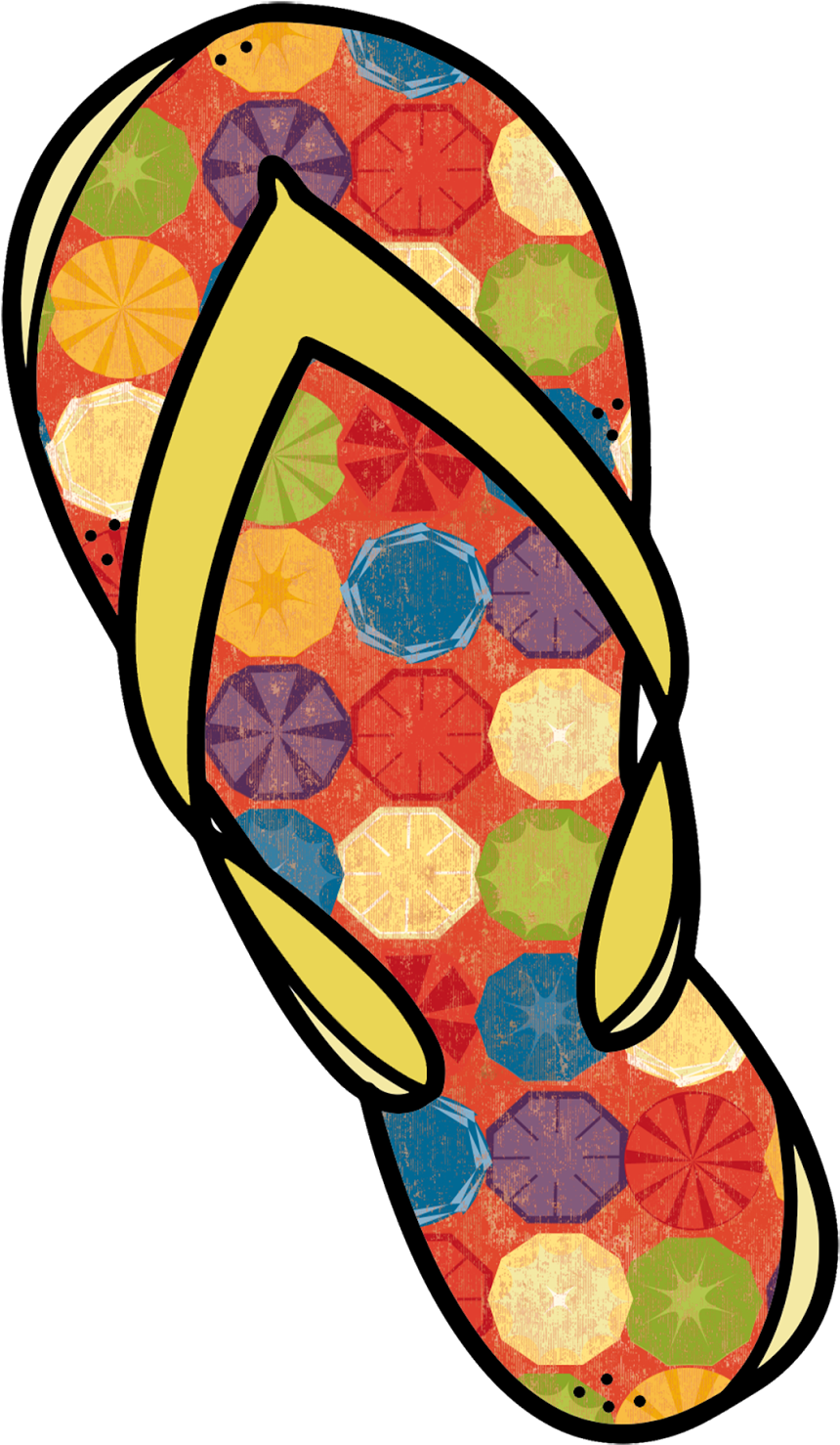 Free~ Flip Flop Fun Clipart - Full Size Clipart (#2659229) - PinClipart
