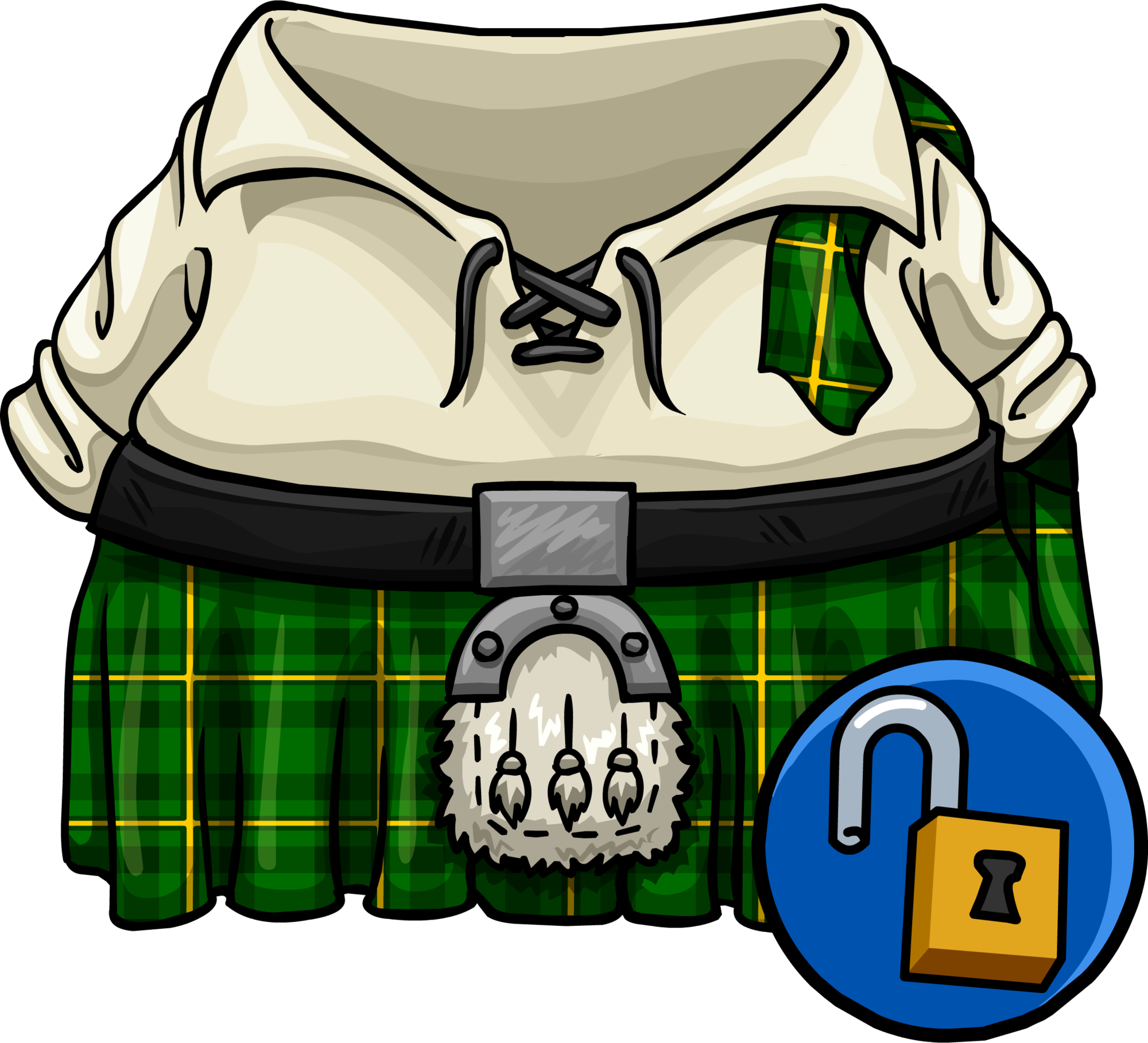 Kilt Clipart - Png Download - Full Size Clipart (#2666581) - PinClipart