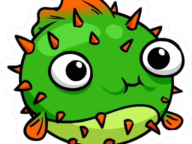 Pufferfish Clipart Weird Fish - Png Download - Full Size Clipart ...