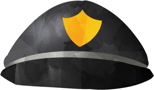 Police Hat Clipart - Full Size Clipart (#2685583) - PinClipart