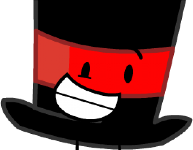Top Hat Clipart Bfdi - Png Download - Full Size Clipart (#2694653 ...
