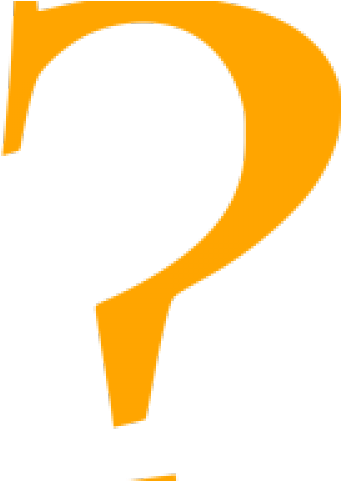 Orange Question Mark Clipart - Full Size Clipart (#2695090) - PinClipart