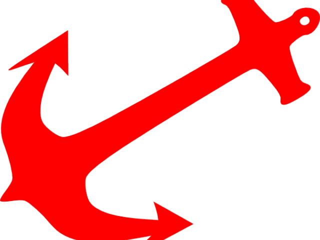 Red Clipart Anchor - Png Download - Full Size Clipart (#2696075 ...