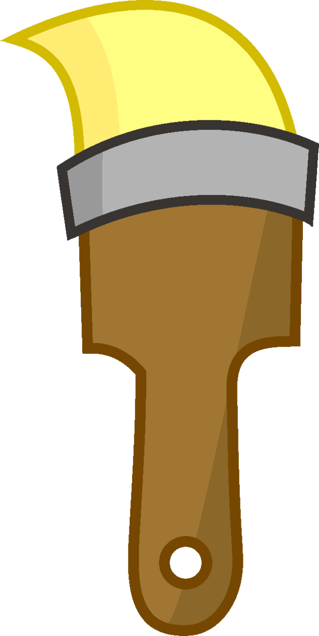 Paintbrush Below - Inanimate Insanity Paintbrush Body Clipart - Full ...