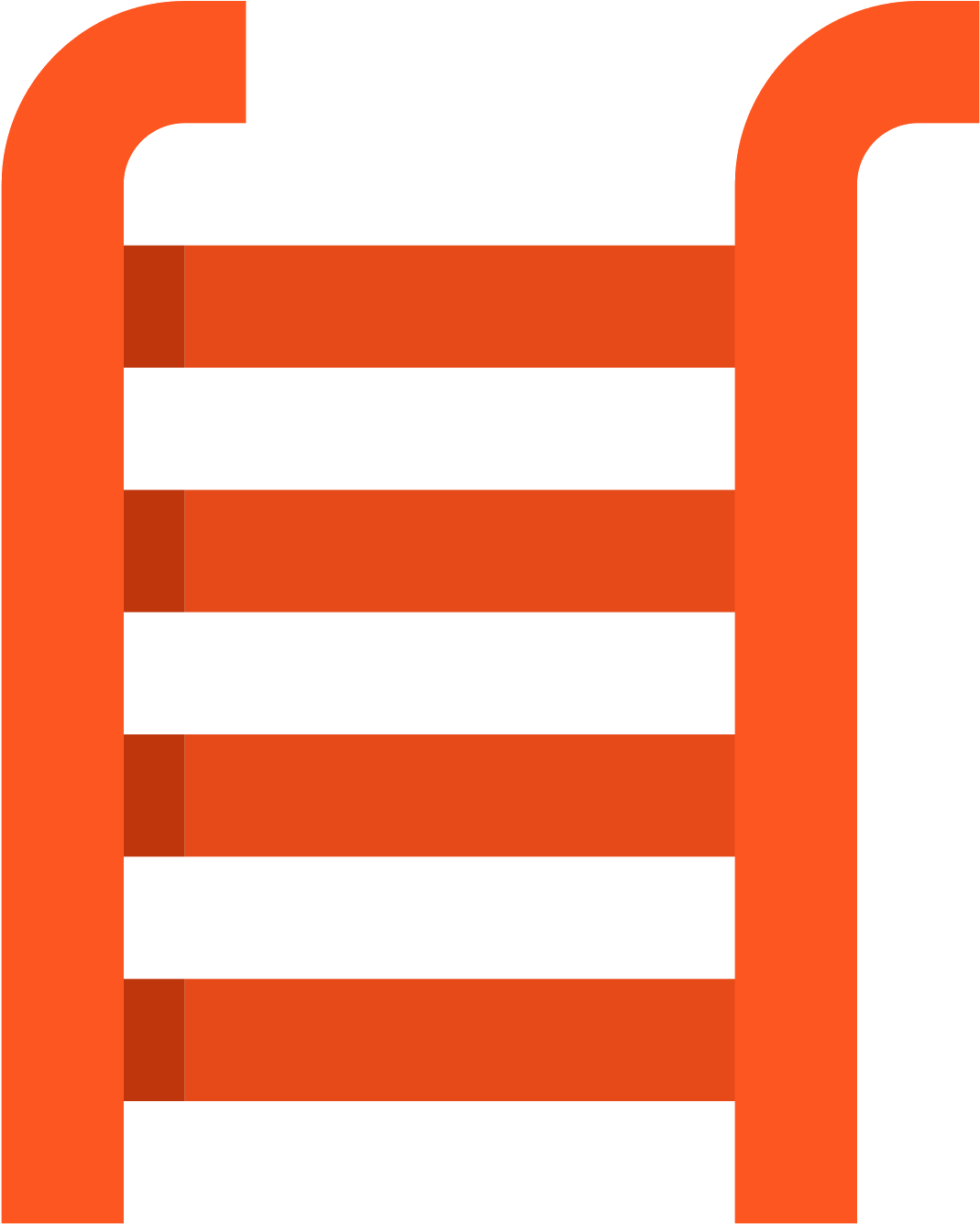 Ladder Icon - Ladder Flat Icon Clipart - Full Size Clipart (#277450 ...