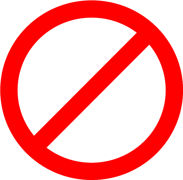 Do Not Png Clipart - Full Size Clipart (#277644) - PinClipart