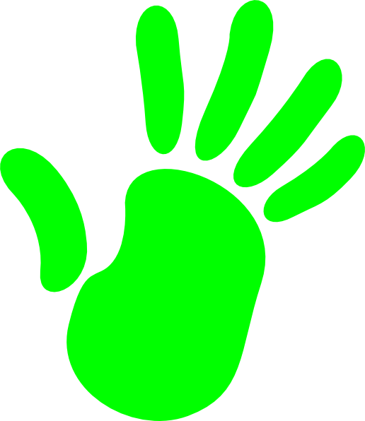 Green Hand Clipart - Full Size Clipart (#278949) - PinClipart