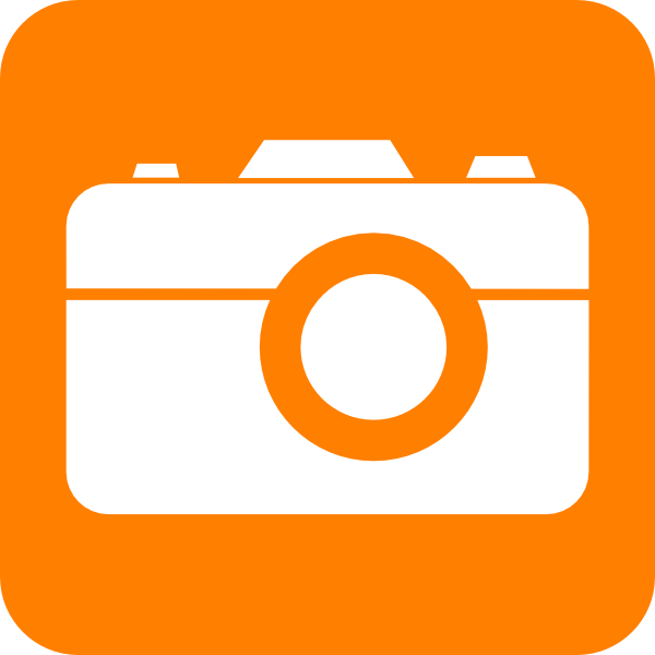 How To Set Use Orange Camera Icon Png Clipart - Full Size Clipart ...