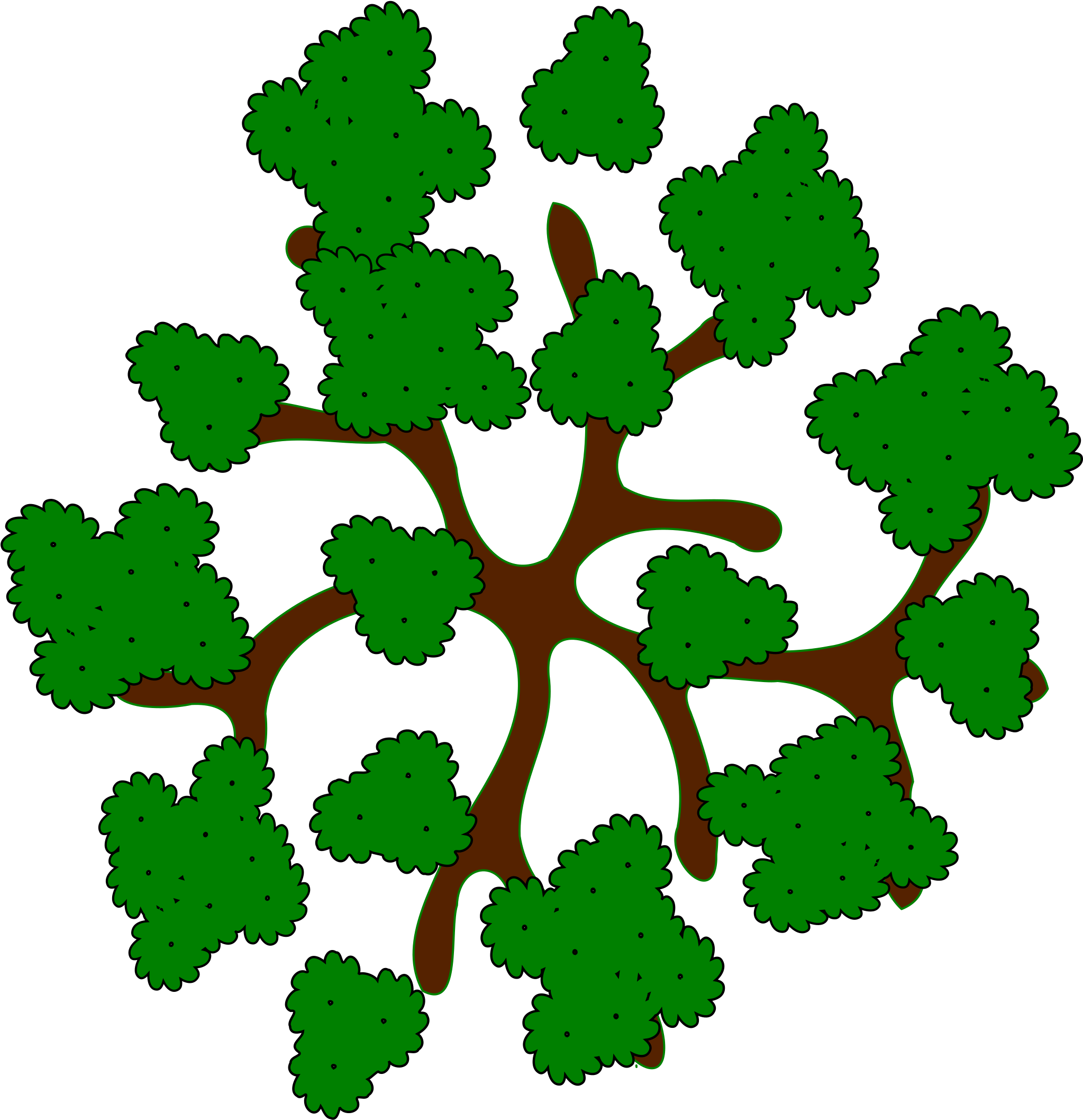Top Of Tree Clipart - Clip Art - Png Download - Full Size Clipart ...