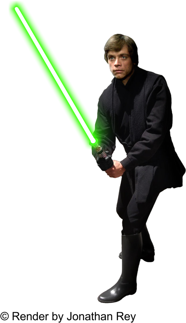 Luke Skywalker Transparent Png Clipart - Full Size Clipart (#2710028 ...