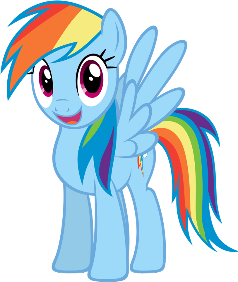 Image Of Rainbow Dash Pony Clipart - Full Size Clipart (#2712312 ...
