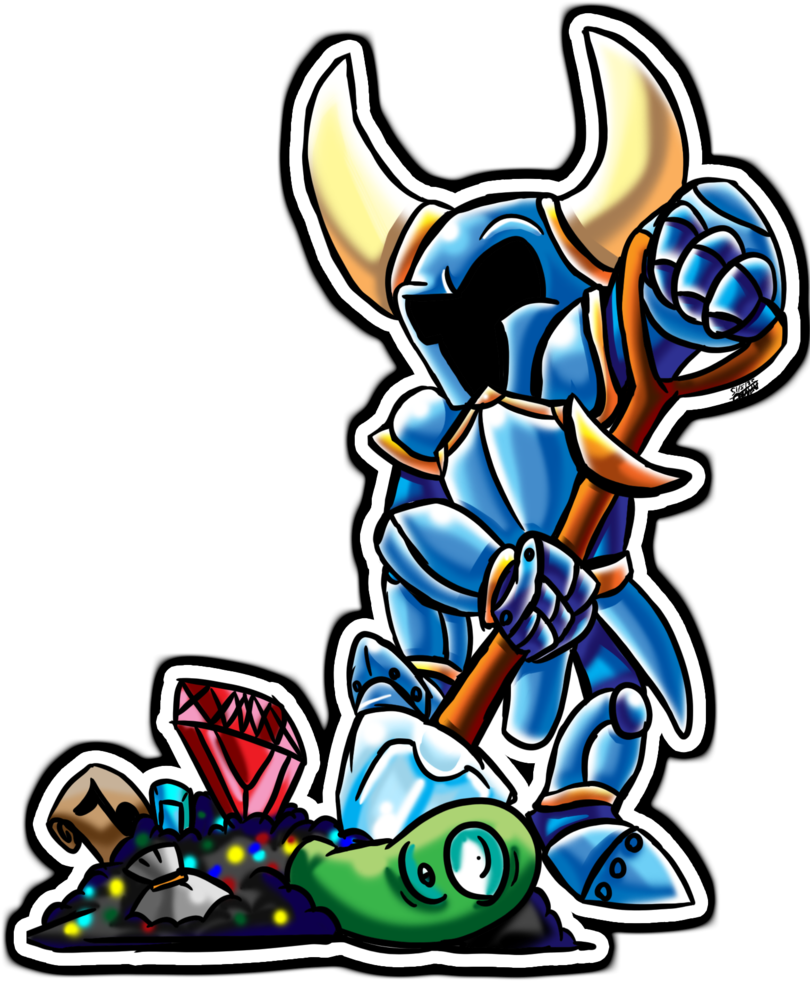 Shovel Knight By Heroart110 Clipart - Full Size Clipart (#2730646 ...