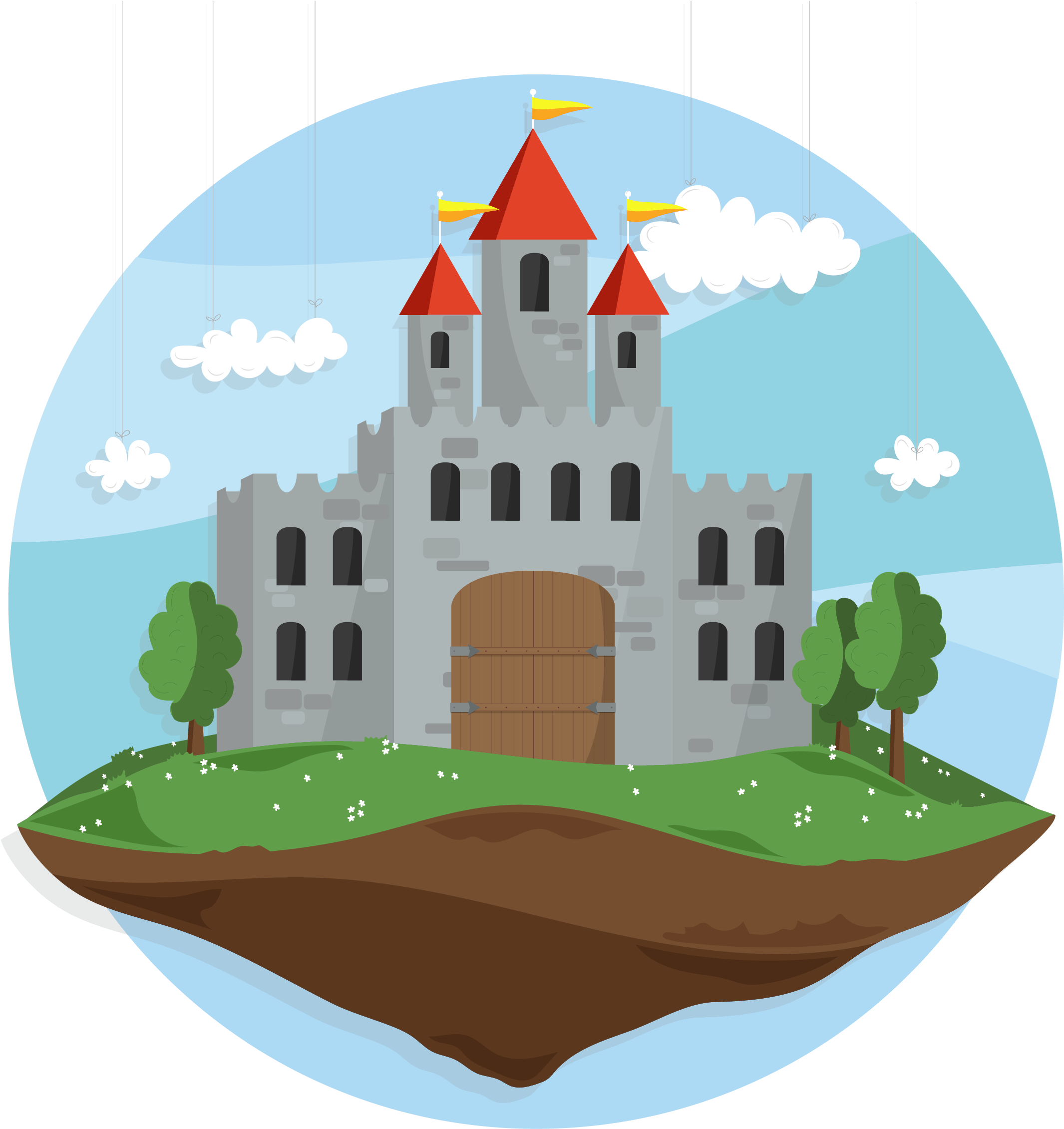 Castle Clip Art - Png Download - Full Size Clipart (#2733641) - PinClipart