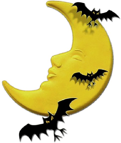 Download Halloween Moon Clipart Free - Png Download (#2736328) - PinClipart