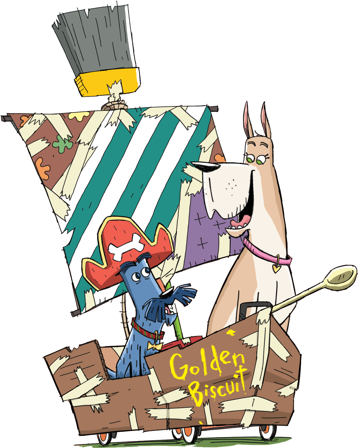 “the Dogs' Odd Couple Antics, Loads Of Goofy Humor, Clipart - Full Size ...