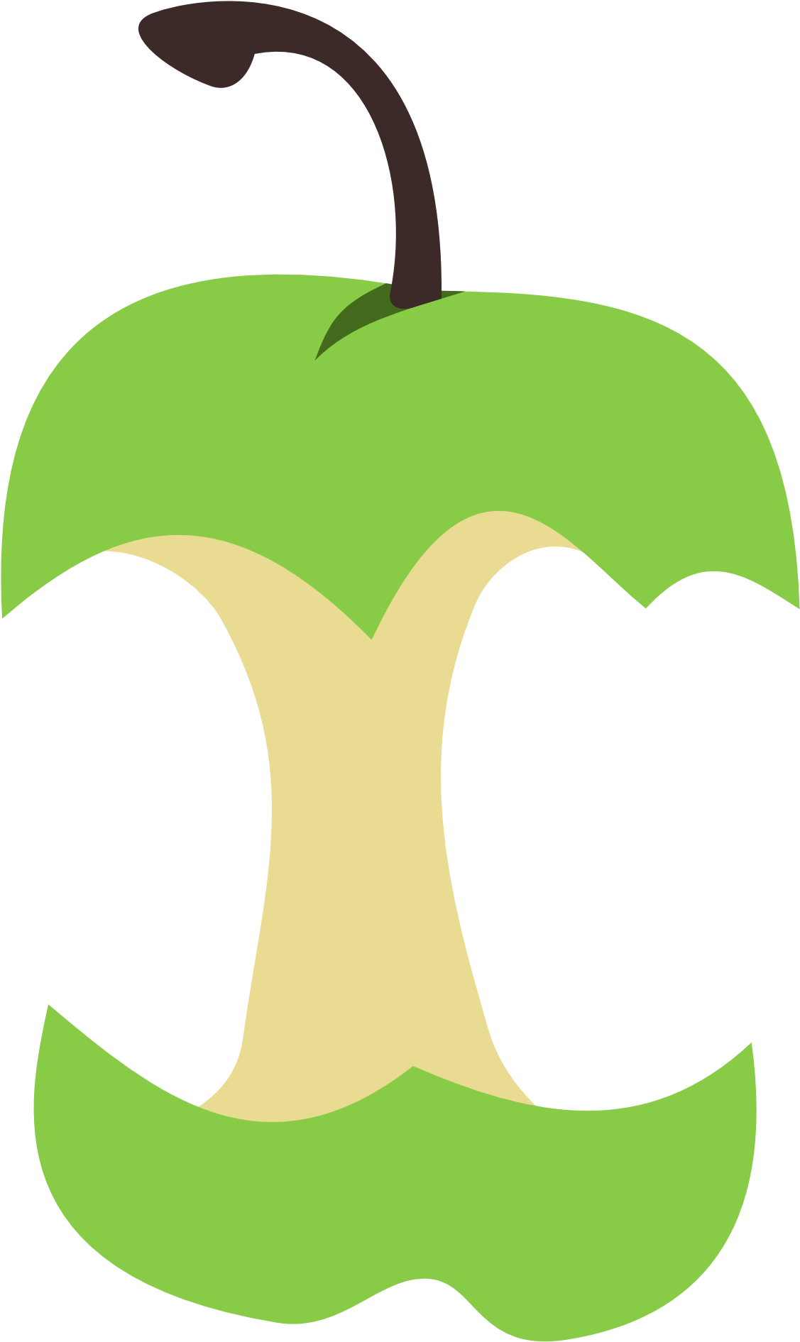 Apple Core Clipart 2 Free - Png Download - Full Size Clipart (#2740363 ...