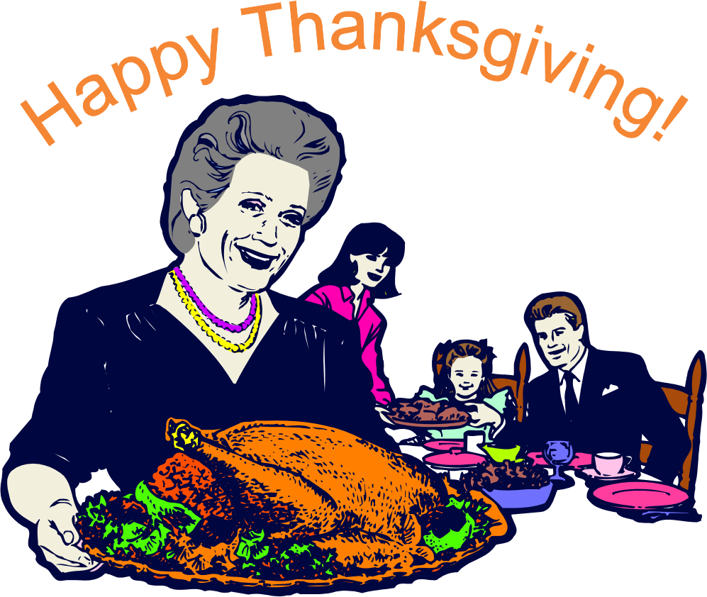Happy Thanksgiving Clip Art - Png Download - Full Size Clipart ...