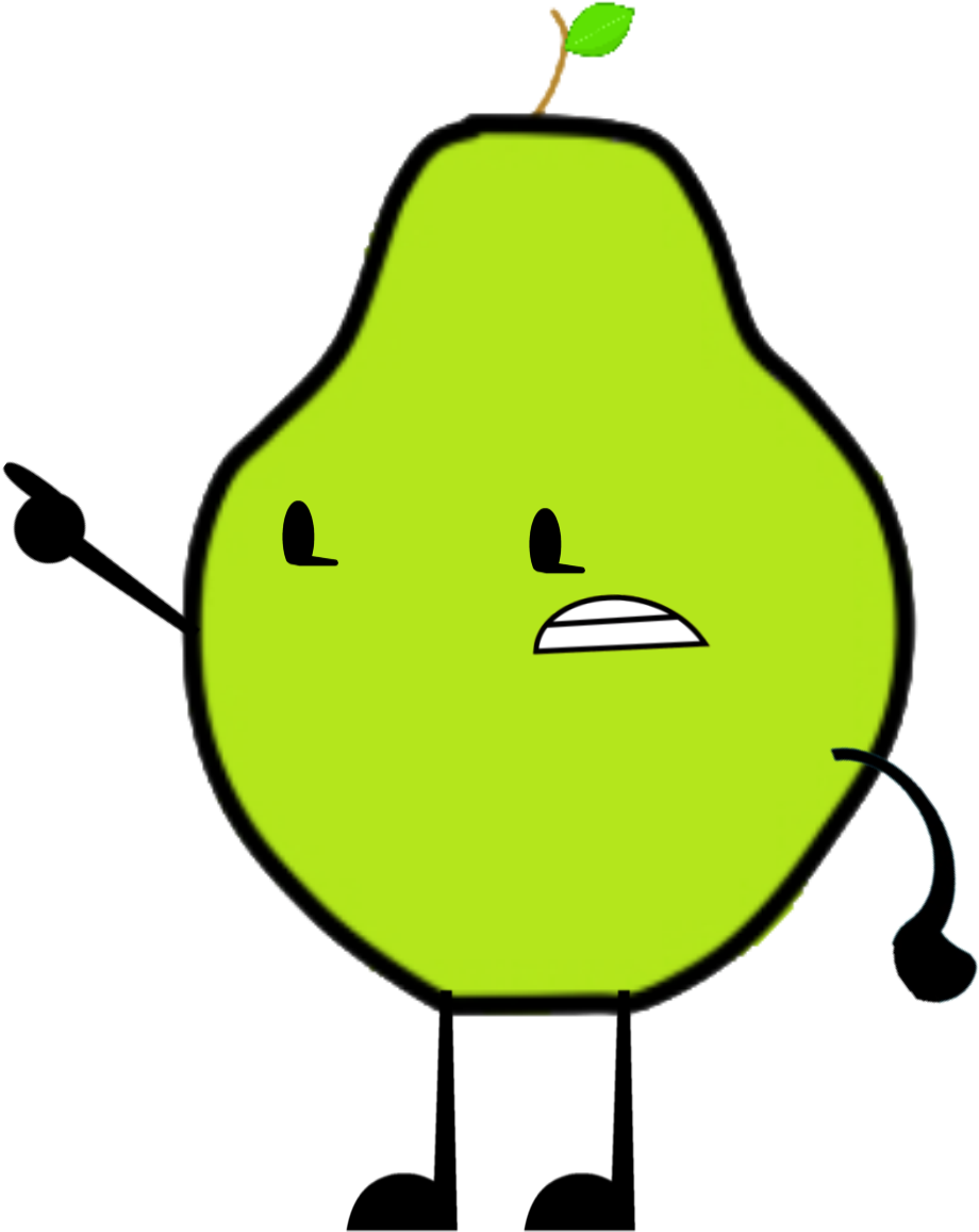 Pear Clipart Happy Pear - Png Download - Full Size Clipart (#2743305 ...