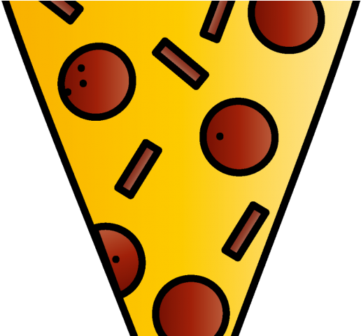 Pizza Clipart Triangle - Png Download - Full Size Clipart (#2743429 ...