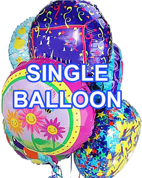 Single Balloons Clipart - Full Size Clipart (#2745212) - PinClipart