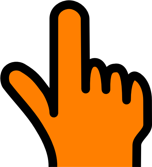 Pointing Hand Clipart - Png Download - Full Size Clipart (#2747496 ...