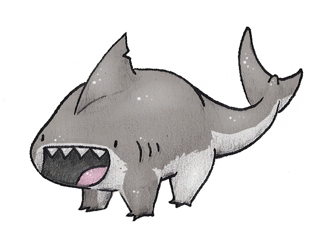 Shark Drawing Minecraft Clipart - Full Size Clipart (#2749935) - PinClipart