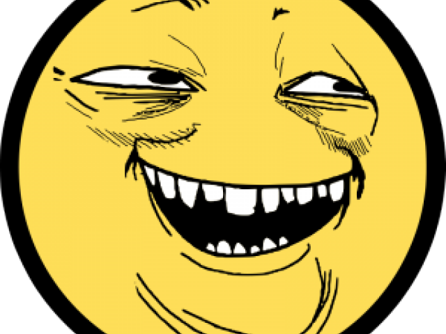 Trollface Clipart - Png Download - Full Size Clipart (#2761011 ...