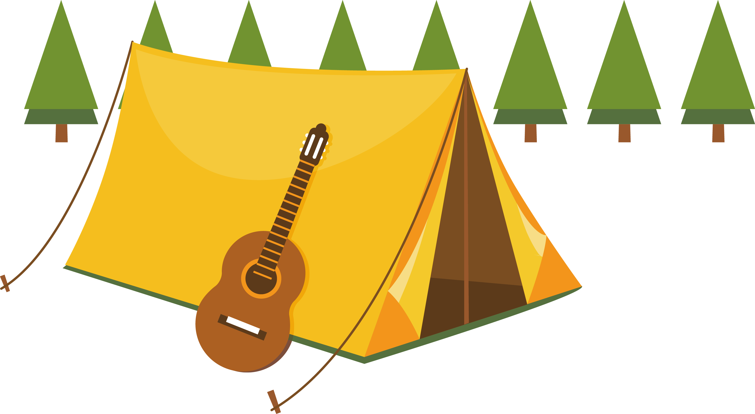Download Camping Summer Camp Tent Illustration Clipart (#2769856 ...