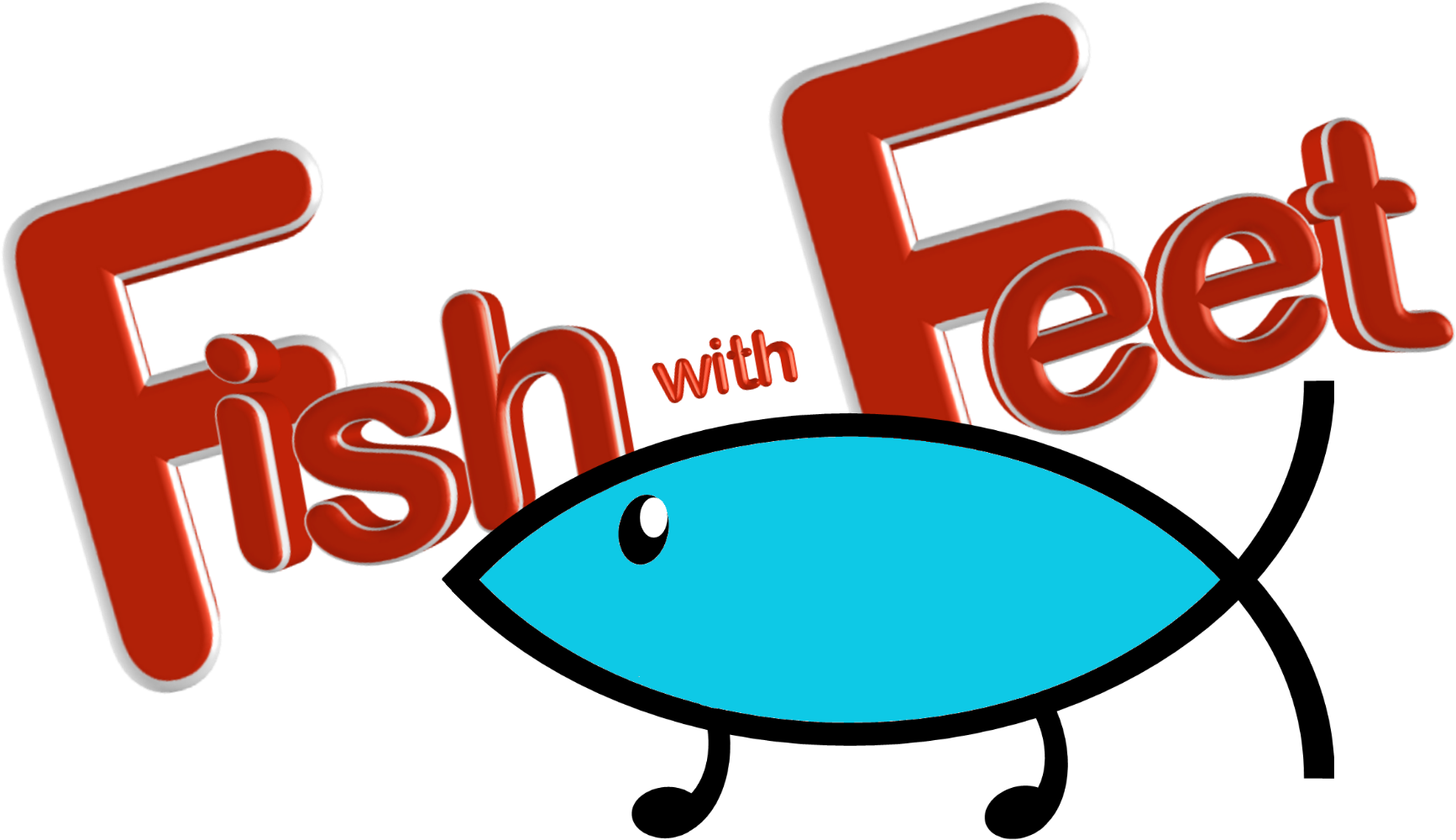 Fish With Feet Clipart - Full Size Clipart (#2773171) - PinClipart