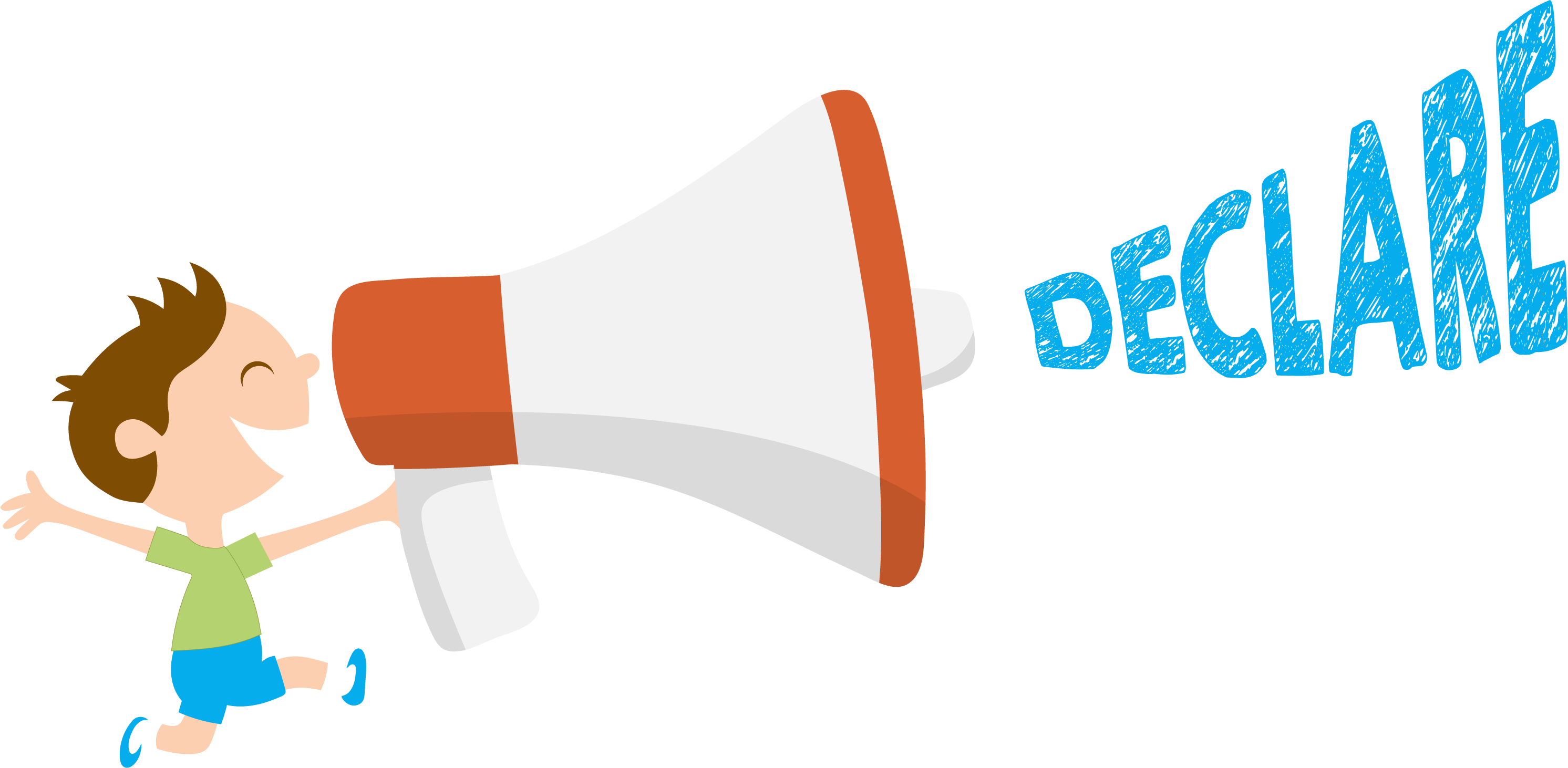 Download Megaphone Clipart Declaration - Png Download (#2774180 ...