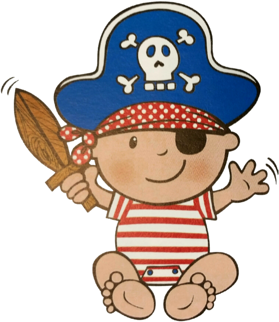Baby Pirat Clipart - Full Size Clipart (#2776521) - PinClipart
