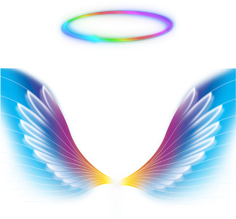 Angel Wings And Halo Images at Selma Burns blog