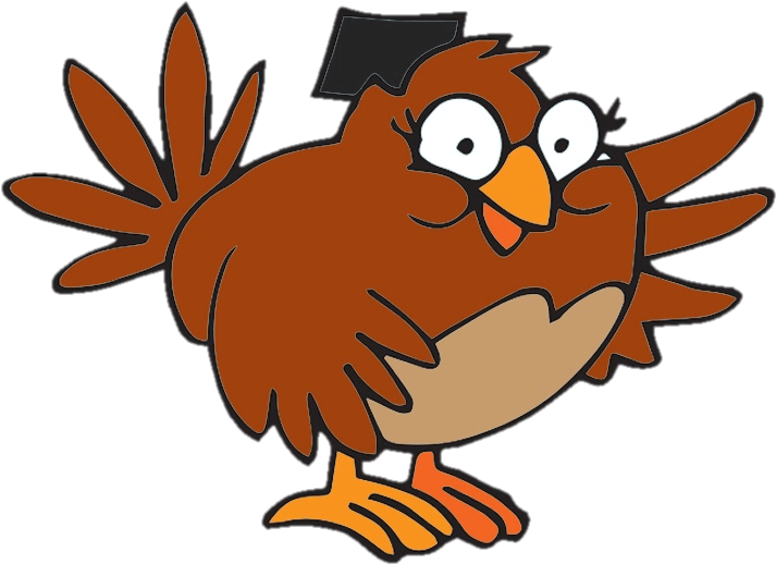 Graduate Bird Clipart - Full Size Clipart (#2786891) - PinClipart