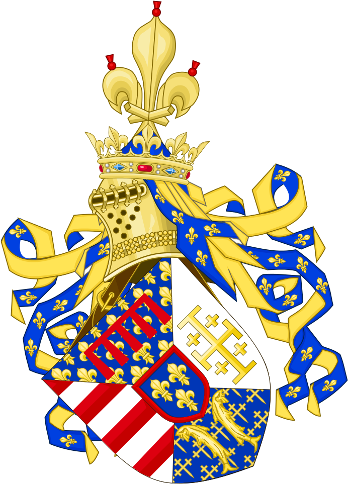Coat Of Arms Of René Of Anjou Family Crest, Coat Clipart - Full Size ...