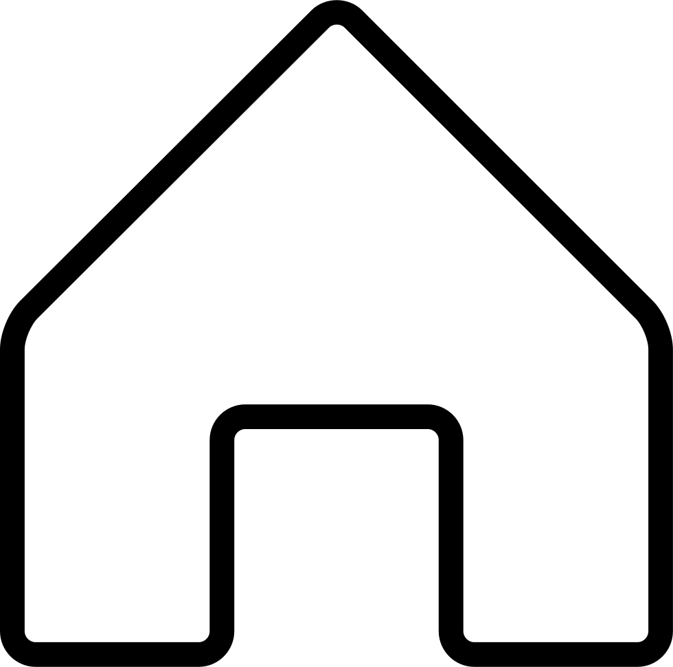 Home Transparent Outline Clipart - Full Size Clipart (#2793108 ...