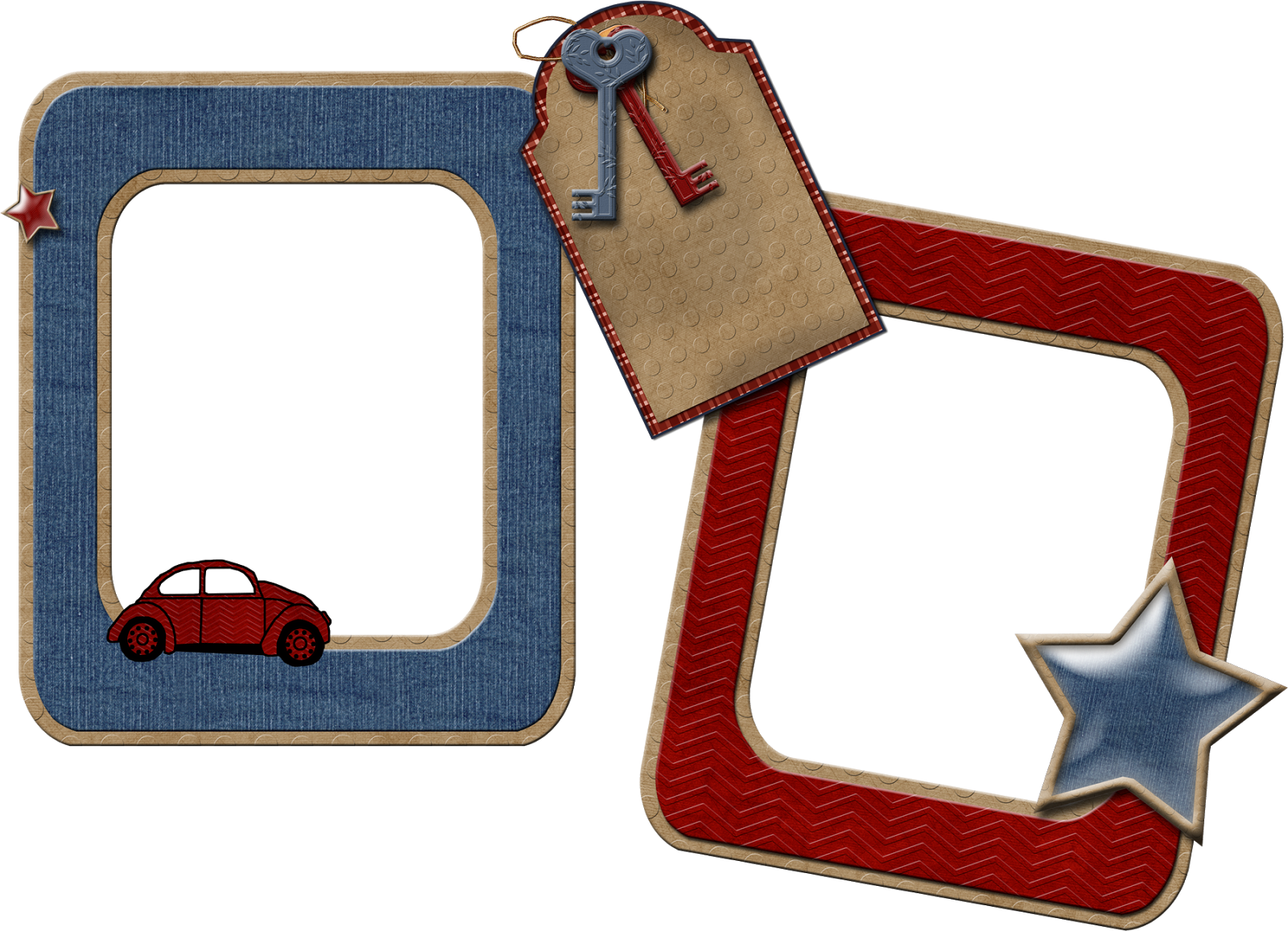 Scrapbook Frames, Scrapbook Paper, Free Frames, Digital Clipart - Full ...