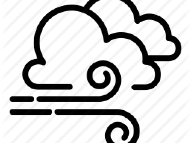 Wind Clipart Heavy Wind - Icon Wind - Png Download - Full Size Clipart ...
