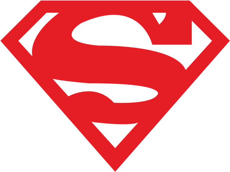 Superman Heart Cliparts - Superman Logo Red Png Transparent Png - Full ...