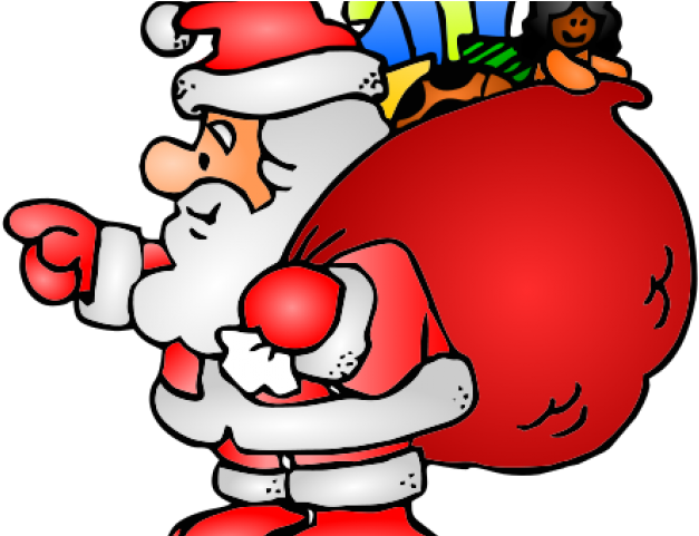 Santa Clipart Phone - Clip Art Secret Santa - Png Download - Full Size ...