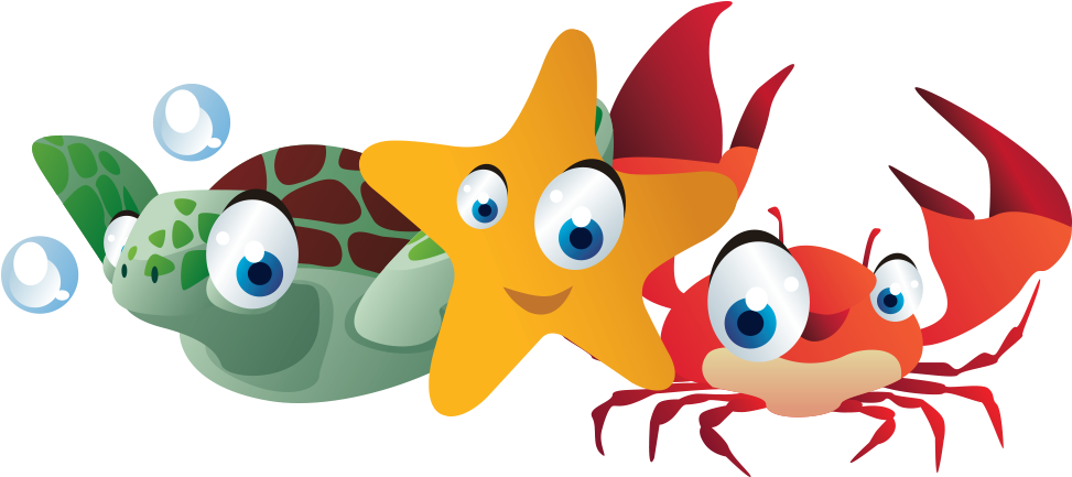 Ocean Life Series Clipart - Full Size Clipart (#2802430) - PinClipart