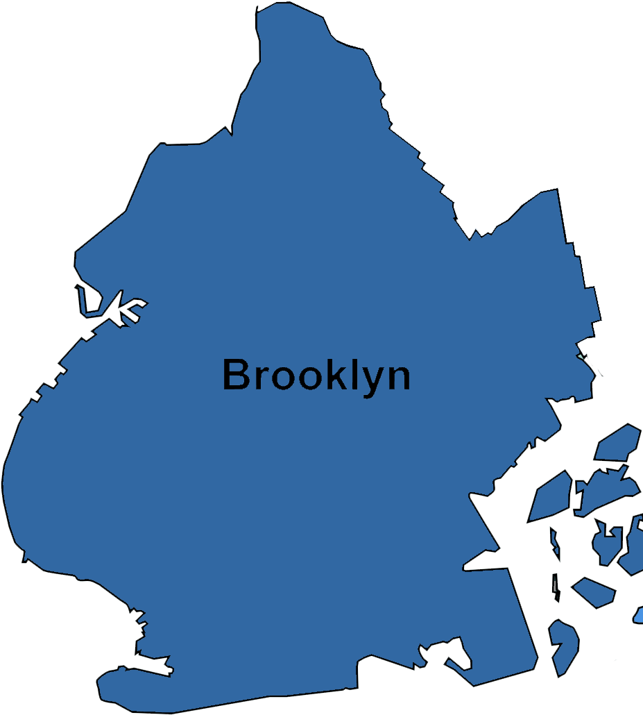 We Provide Brooklyn Bug Sweeps In The Following Brooklyn Clipart - Full ...
