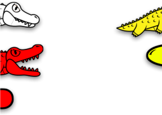 Crocodile Clipart Hungry Alligator - Png Download - Full Size Clipart ...