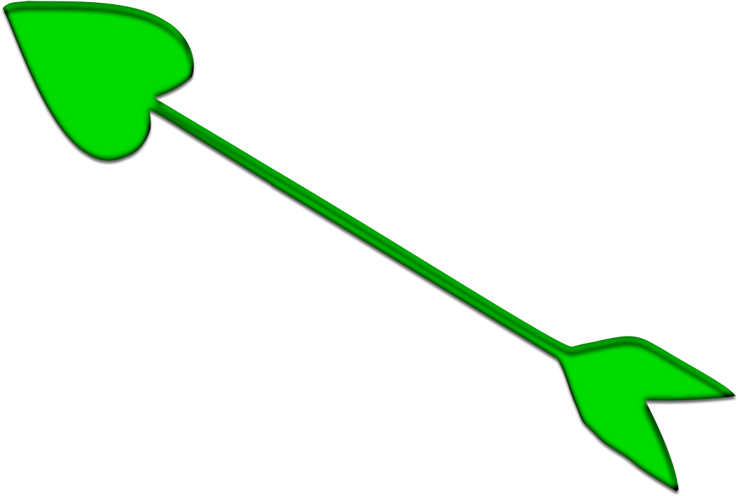 Green Arrow Png Transparent Clipart - Full Size Clipart (#2805053 ...