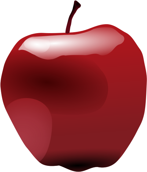 File - Apple Unbitten - Svg Clipart - Full Size Clipart (#2805881 ...