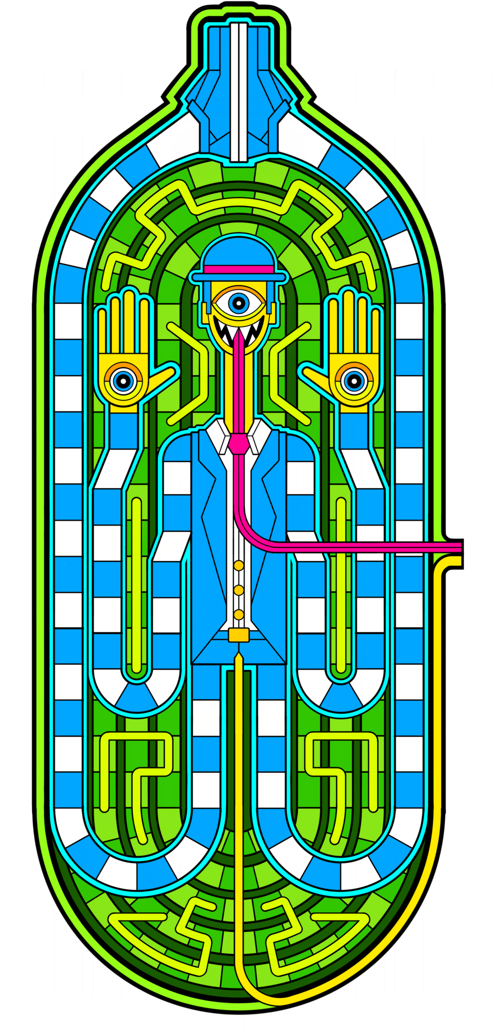 7 - Harlan Hat - Original Glow Clipart - Full Size Clipart (#2807204 ...