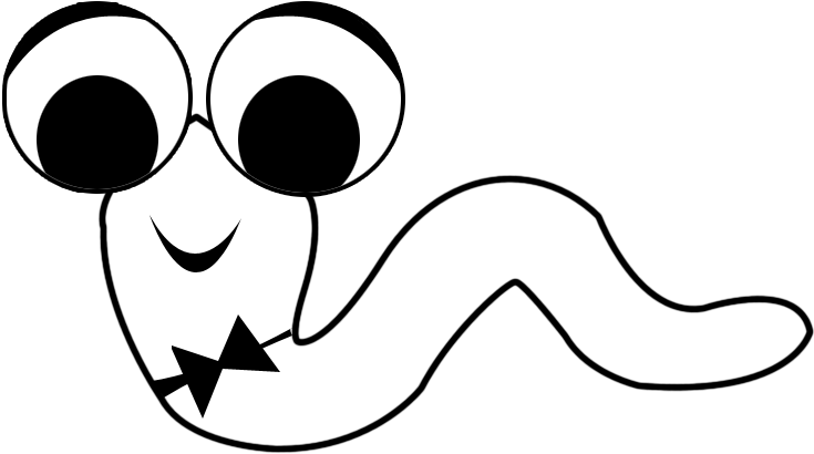 Download The Cutest Little Inch Worms From Tiffany Doodles Clipart ...