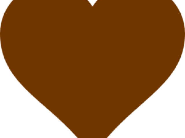 Brown Heart Cliparts - Png Download - Full Size Clipart (#2814777 ...