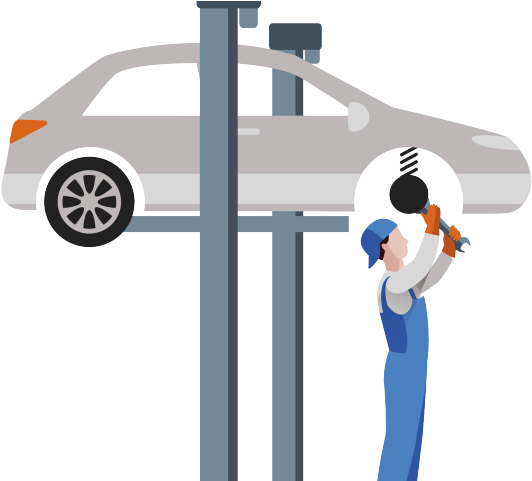 Mechanical Clipart Auto Mechanic Shop - Png Download - Full Size ...