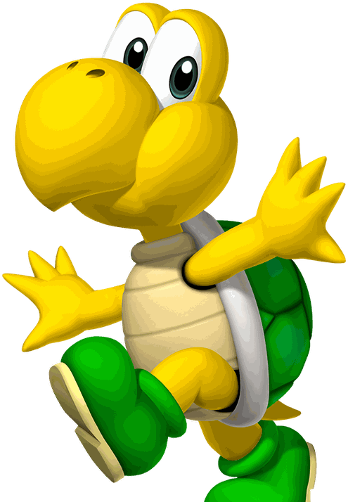 Koopa Troopa Clipart - Full Size Clipart (#2827278) - PinClipart